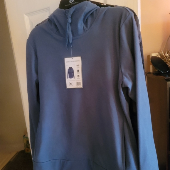 RBX | Tops | Rbx Velvet Fleece Hoodie | Poshmark